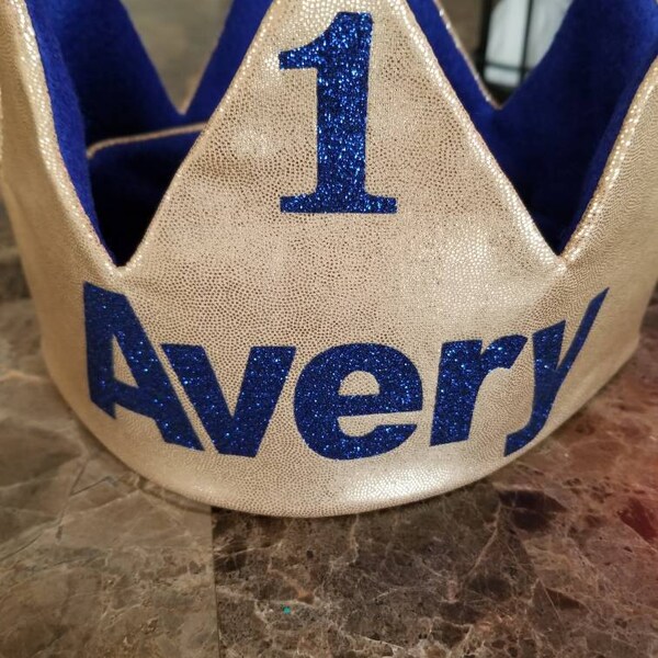 Personalized Gold Foil Crown: Custom Birthday Party Hat - Etsy
