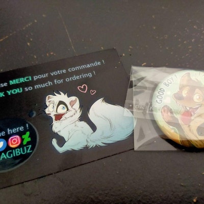 Angry Wolf Good Boy Buttons & Magnets - Etsy
