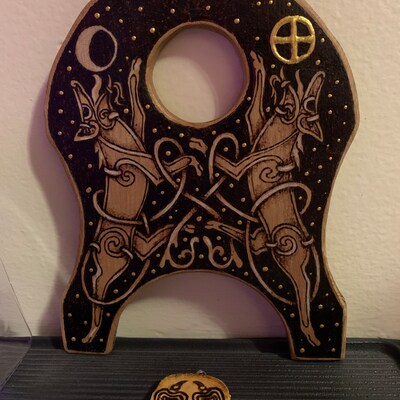 Viking Dragon Wooden Tray Wooden Tray With Norse Dragon and - Etsy