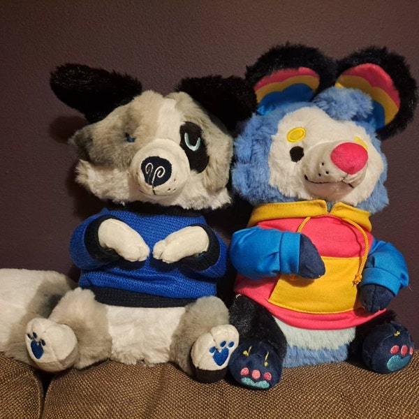 Red Border Collie Plush Snuggle Paws Plush for Anxiety, PTSD ...