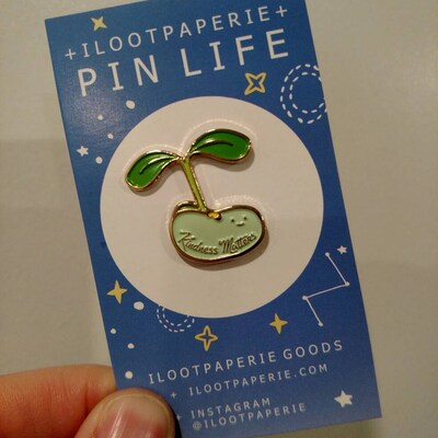 NEW Kindness Matters Plant Sprout Enamel / Lapel Pin - Etsy