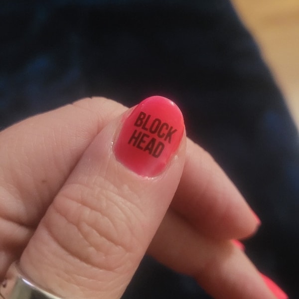 NKOTB New Kids on the Block Nail Decals Stickers Waterslide Boyband ...