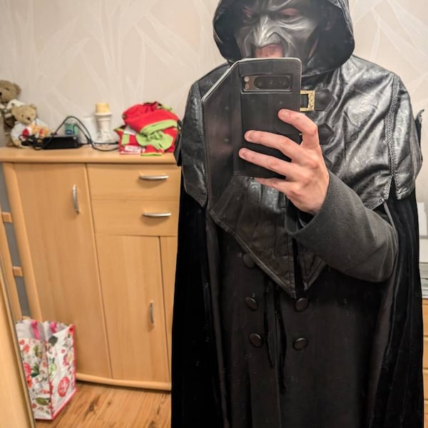 Fantasy Bird Skull Mask, Corvus / Raven / Crow, Half Mask - Etsy