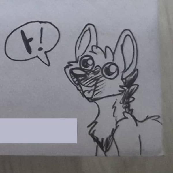 Character OC Digital Art Cat Dog Hyena Base - Etsy