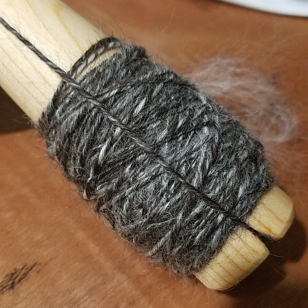 Pine Dealgan Drop Spindle: Scottish Hand Spinning Tool - Etsy