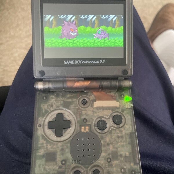 Clear Black Gameboy Color Console OLED Touch Screen GBC Game Boy - Etsy