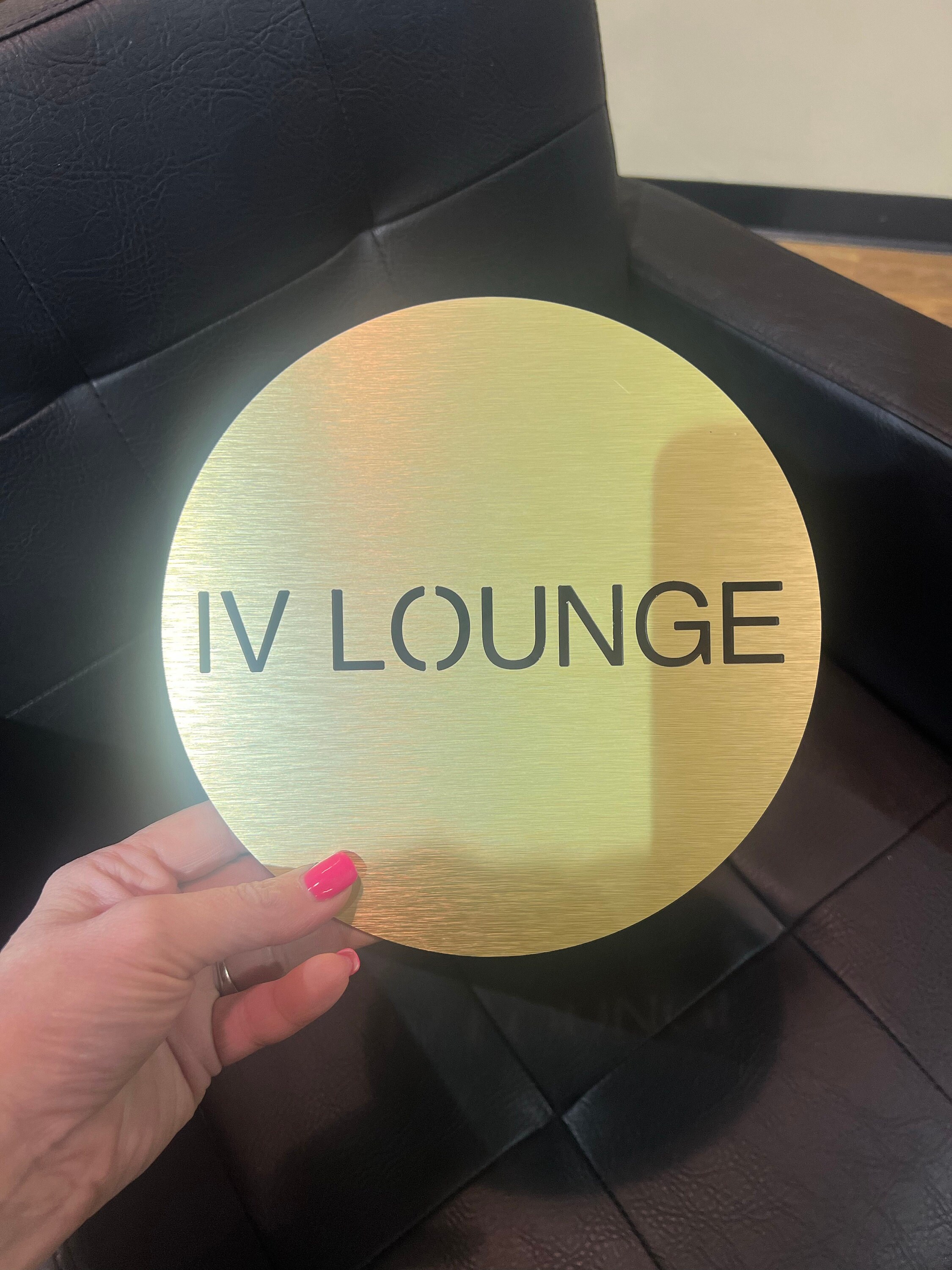 Custom business sign. Modern aluminum business signage. Custom office ...