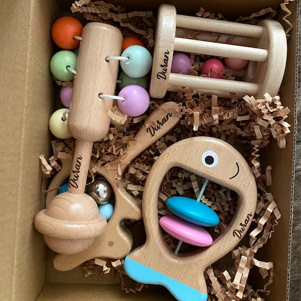 Custom Wooden Train Music Box, Wooden Baby Toys, Personalized Wooden ...