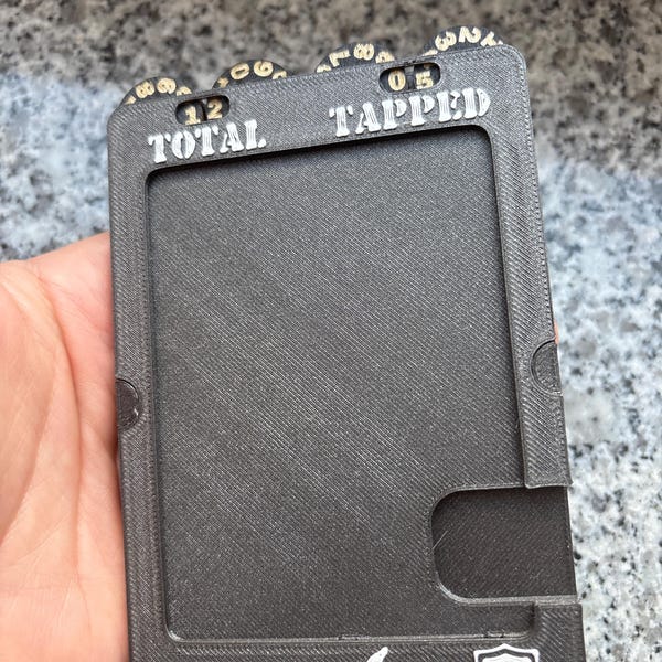 Wooden Ability Counter Set Compatible With Magic (MTG) - Laser Engraved ...