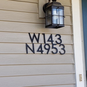 24 Inch Bold House Numbers - Etsy