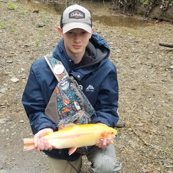 12 Mop Fly Fishing Flies Mini Gold-cream #10 Beaded Euro Nymph Trout ...