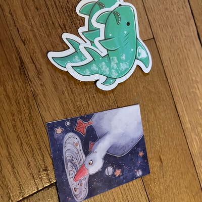 Blahaj Blast Sticker - Etsy