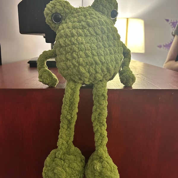Frank the Froggy Crochet Pattern- Frog With Floppy Legs and Arms (PDF ...