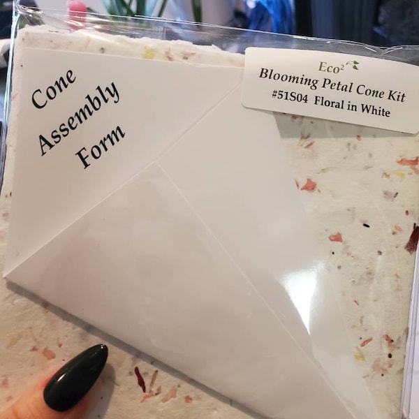 Set of 20 Rose Petal Cones.diy Eco-friendly Blooming Cones.handmade ...
