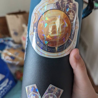 FFXIV Starbird and Elpis Flower Waterproof Vinyl Sticker Set Final ...