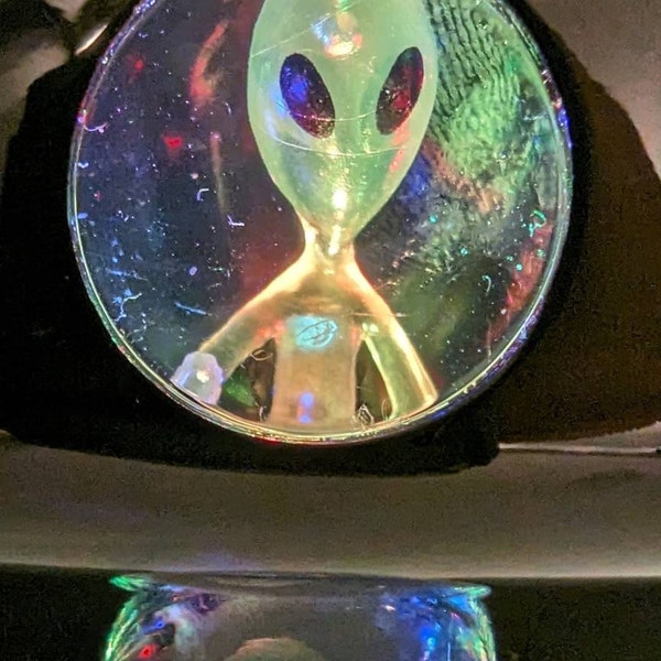 The Original Alien Abduction Lamp - UFO Cow Flying Saucer LED Night ...