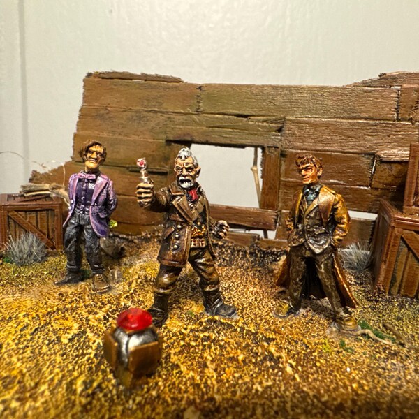 Scifi Cops, (2 X Detectives, 2 X Uniformed Police) 28mm Scale ...