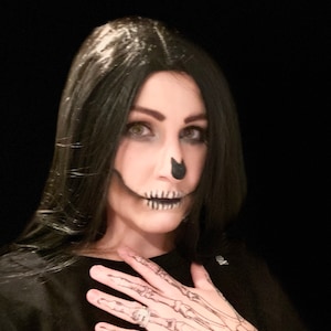 Coco Skeleton Hands Temporary Tattoos for Cosplay. Skull - Etsy Australia