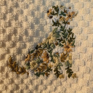 Spring Meadows Embroidery PDF Pattern, Digital Download, Flower Art ...