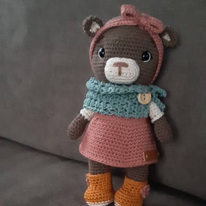 Amigurumi Crochet Pattern, Ollie & Tilly Bear Pattern Bundle, Crochet ...