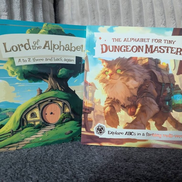 Lord of the Alphabet ABC Baby Book // LOTR Inspired Childrens Book ...