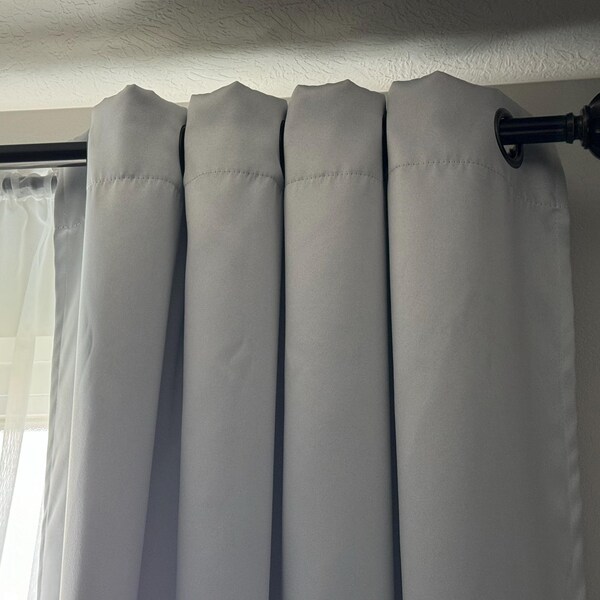 Black Curtain Spacer 3.6in Long for Large Diameter Rod, 8 Pieces - Etsy