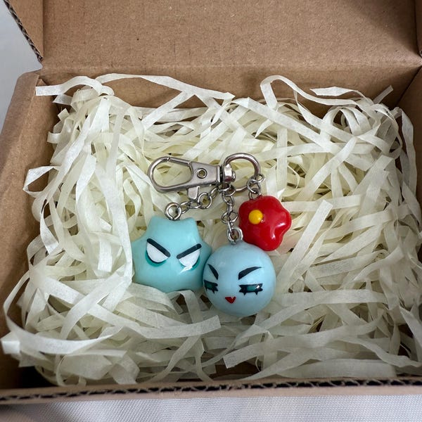 Keychain Mizi and Sua (alien Stage) - Etsy