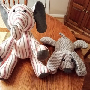 Memory Elephant // Keepsake Elephant // Custom Order Stuffed | Etsy