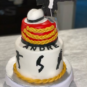 Michael Jackson Cake Topper Michael Jackson Party Decoration - Etsy