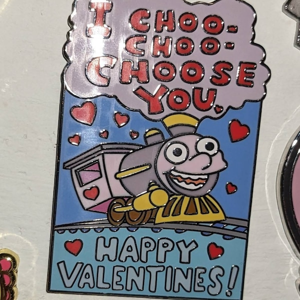 The Simpsons Inspired "i Choo Choo Choose You" Valentines Enamel Pin - Etsy