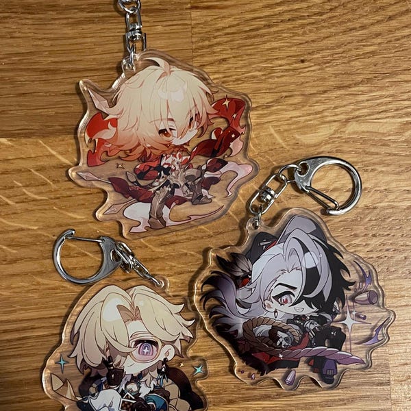 Buy 2 Get 1 Free Honkai Star Rail HSR Acrylic Charm --56 Characters ...