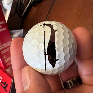 Middle Finger Golf Ball Marker Stencil Golf Ball Marker - Etsy