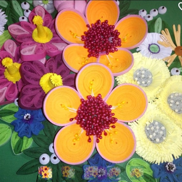 Quilling Art, Winter Wedding Decoration, Quilled Snowflakes Ornament ...