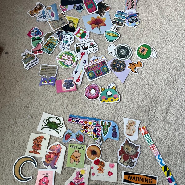 Vintage 1970s Award Compliments Sticker Sheet - Etsy