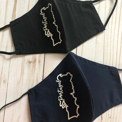 Portugal Outline SVG Portugal Cursive Vector File Portugal - Etsy