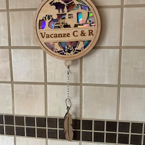 Caravan Name Sign, SVG, Travel Themed Door or Wall Hanger, Laser Cut ...