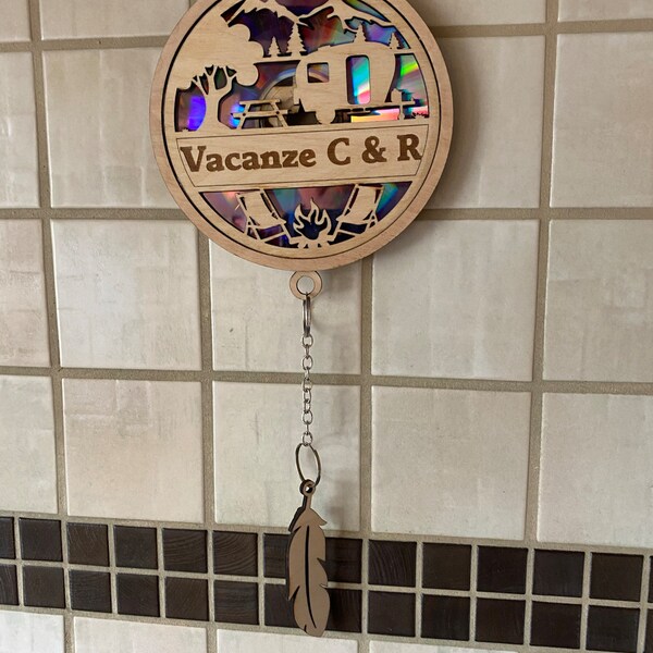 Caravan Name Sign, SVG, Travel Themed Door or Wall Hanger, Laser Cut ...