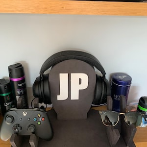 Personalised Gaming Stands Headset and Controller Holder Single or ...