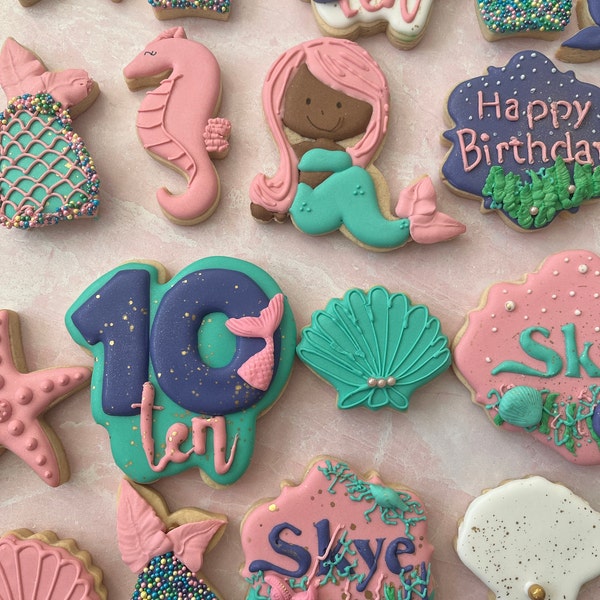 Number Cookie Cutter Set 1-10 - Birthday, Plaque, Script - Etsy