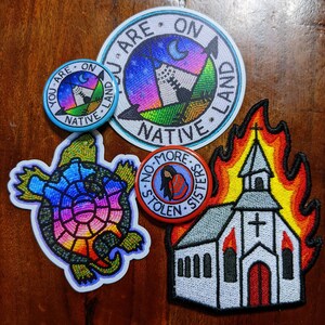 You Are on Native Land Pin | Etsy