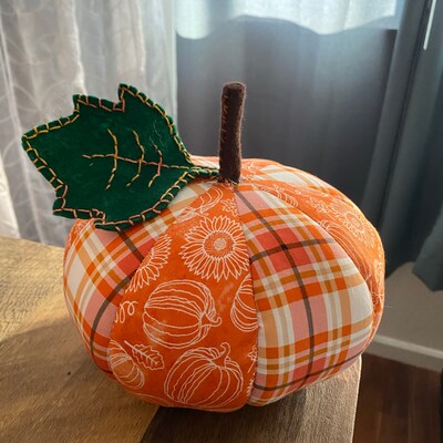 Pumpkin Sewing Pattern PDF Sewing Pattern Patchwork Pumpkins Pumpkin ...