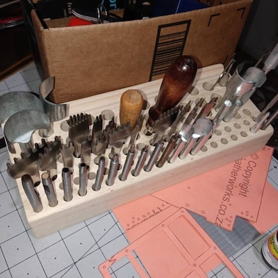 Craftool Wood Tool Holder Diy Craft - Etsy