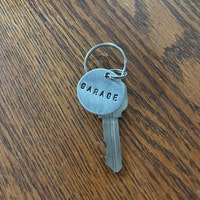 Handmade Brass Key Tags Your Custom Text Mark Your Keys & Belongings ...