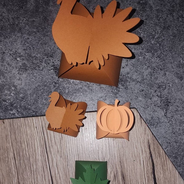 Thanksgiving Box Svg, Thanksgiving Box Template, Thanksgiving Paper Box ...