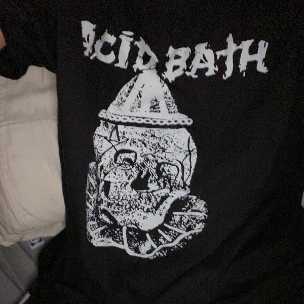 Acid Bath Tshirt - Etsy