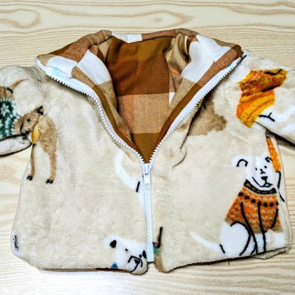 Winter Jacket PDF Sewing Pattern | A4 A0 Projector Formats | Baby and ...
