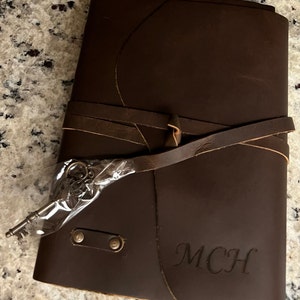 Personalized Genuine Leather Journal Leather Notebook Custom - Etsy