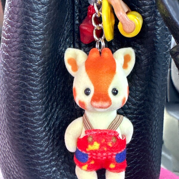 Calico Critter Keychain | Cute Keychain | Kawaii Keychain | Phone Charm ...