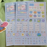 100 Mini Deco Sticker Collection Webcore Stickers Journal Diary ...