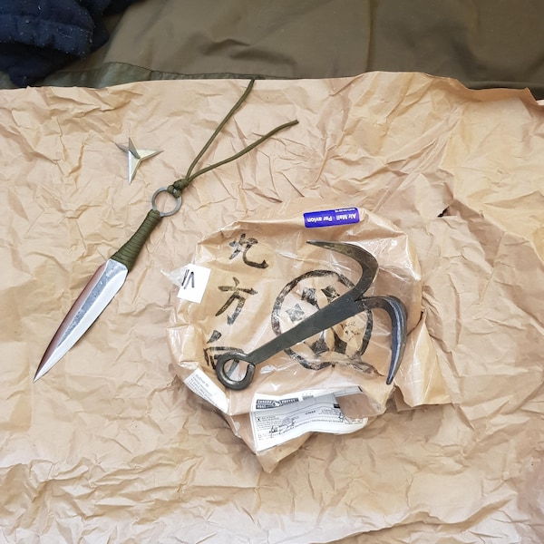 Ninja Hand Claws, Shuko, Historical Tool of the Ninja - Etsy